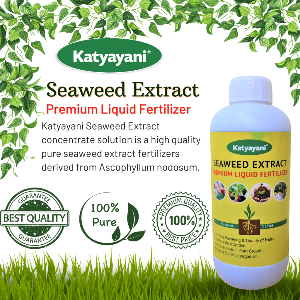 Premium Seaweed Extract liquid - Katyayani Organics