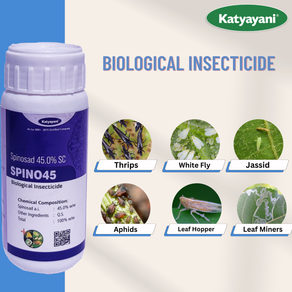 Katyayani Spinosad 45 % sc - SPINO45 - Katyayani Organics