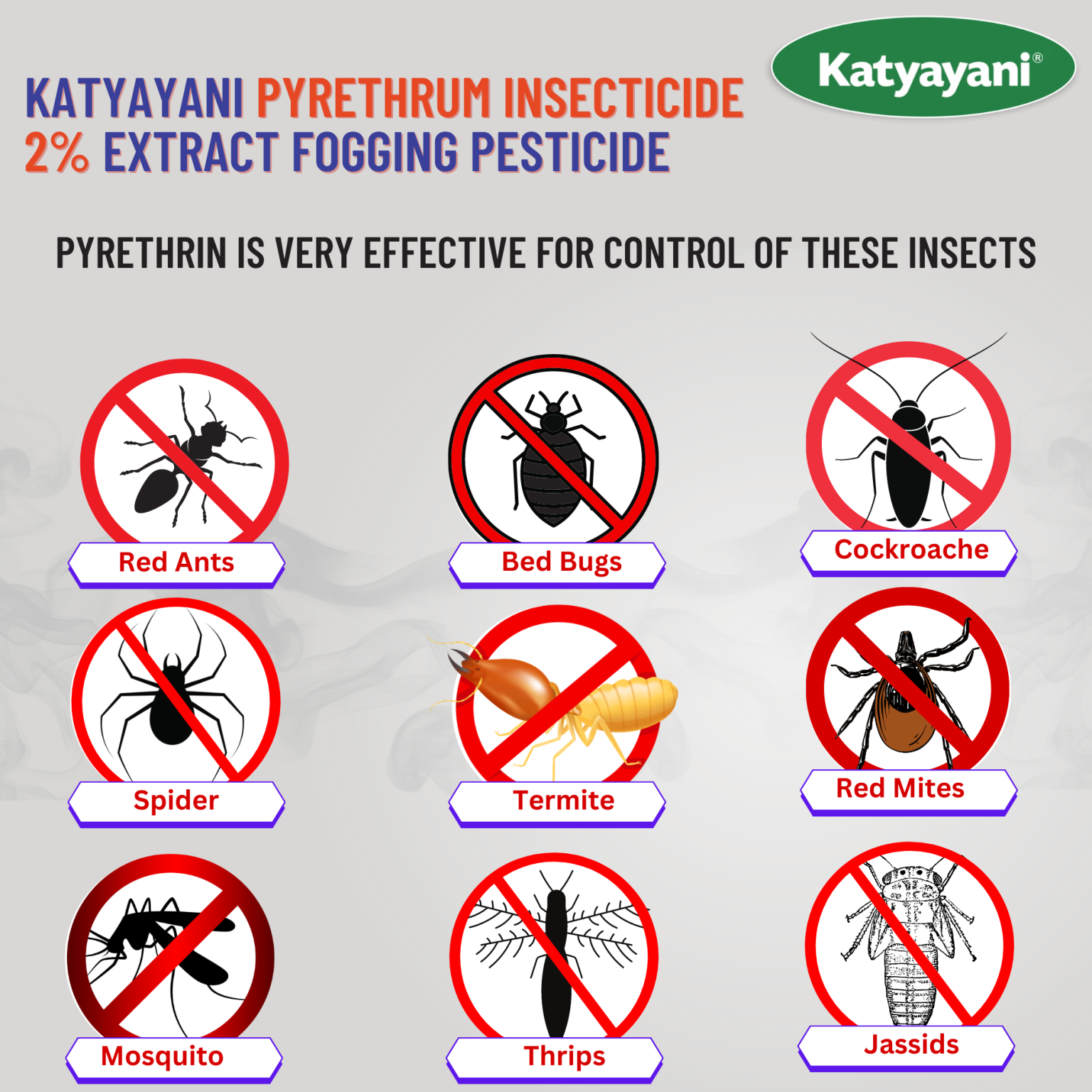 Pyrethrin Insecticide - Katyayani Organics