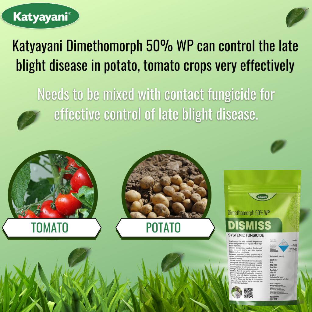 Dimethomorph 50 % WP- Katyayani DISMISS – Katyayani Organics