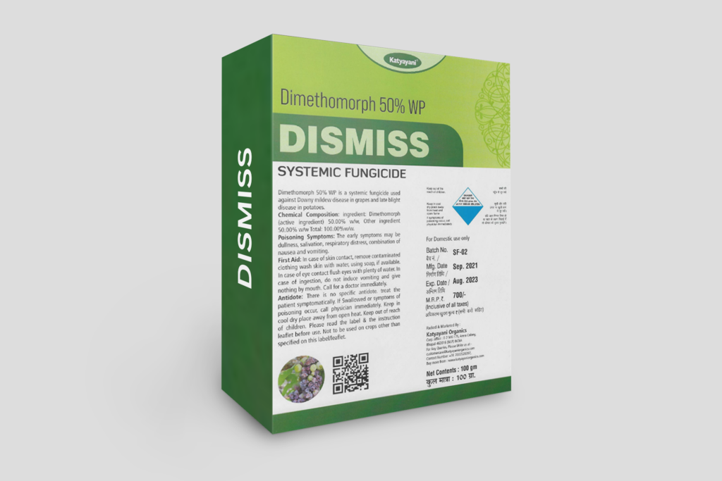 Dimethomorph 50 % WP-DISMISS – Katyayani Organics