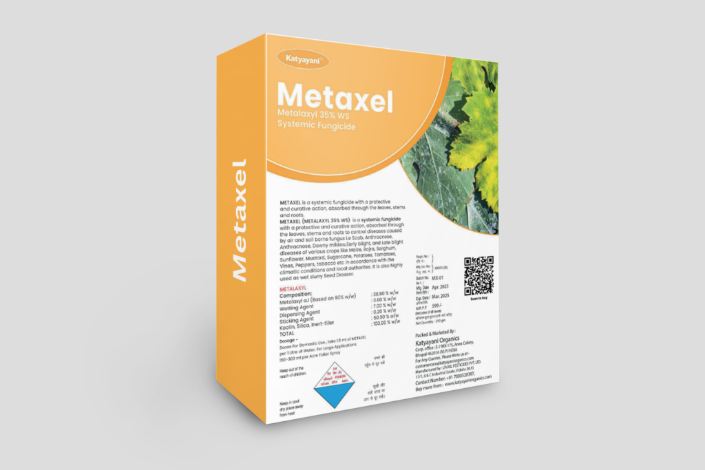 Metalaxyl 35 % ws – METAXEL – Katyayani Organics