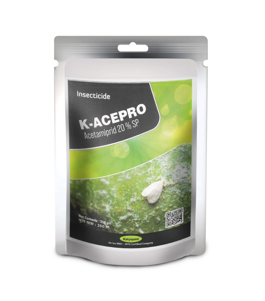K – Acepro Acetamiprid 20 % SP Insecticide – Katyayani Organics