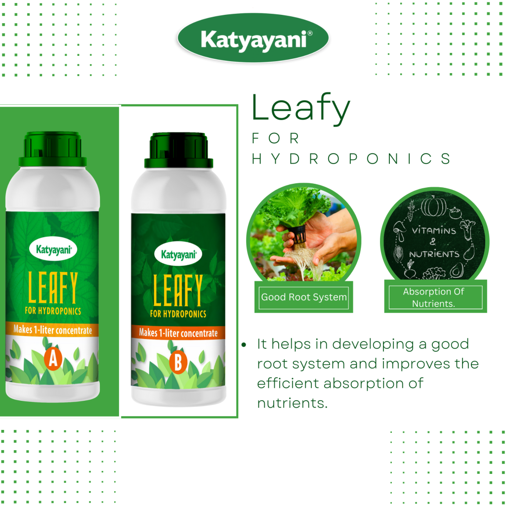 Hydroponic Nutrients LEAFY – 400 – Katyayani Organics