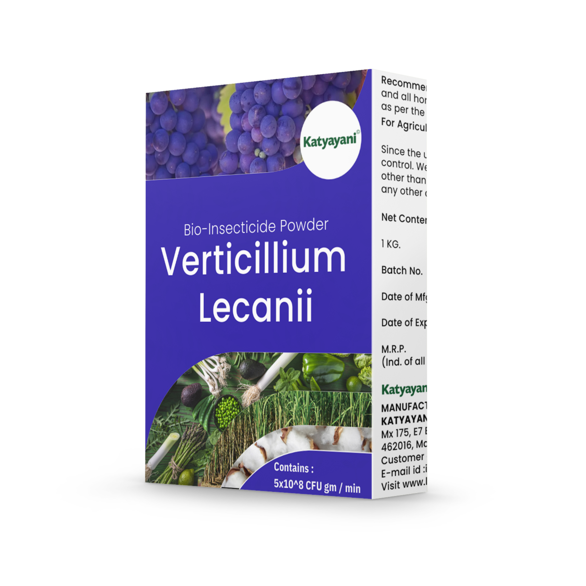 Katyayani Verticillium Lecanii Bio Insecticide Powder – Katyayani Organics